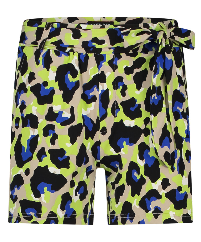 Lady Day - Shorty - Leopard Limoncello - Morgen in huis