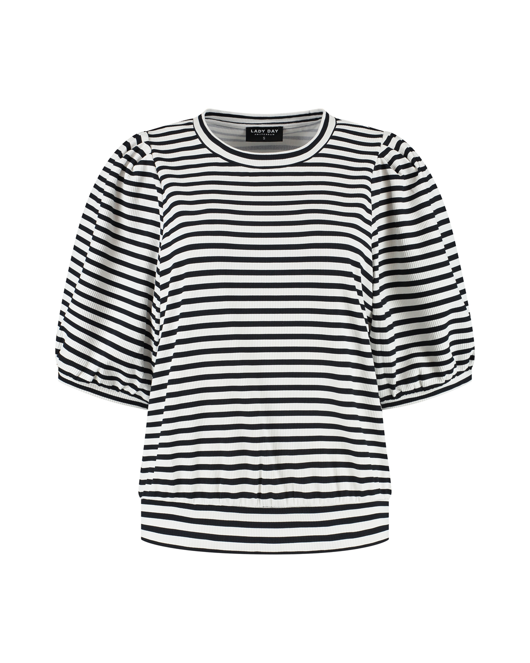 Lady Day - Amie Top - Blue/Simple white | Morgen in huis!